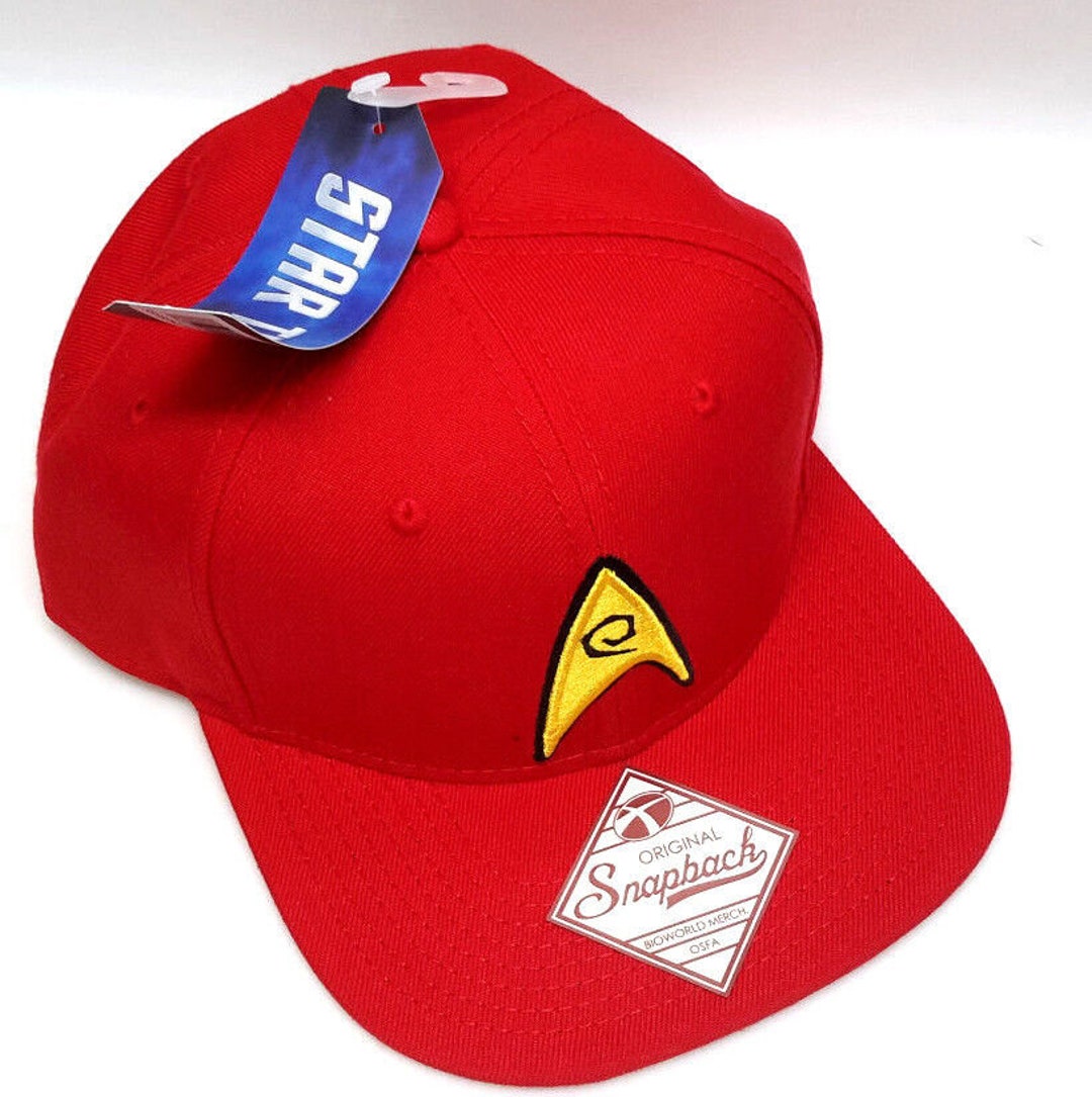 Star Trek Engineering Logo Red Baseball Cap - Etsy