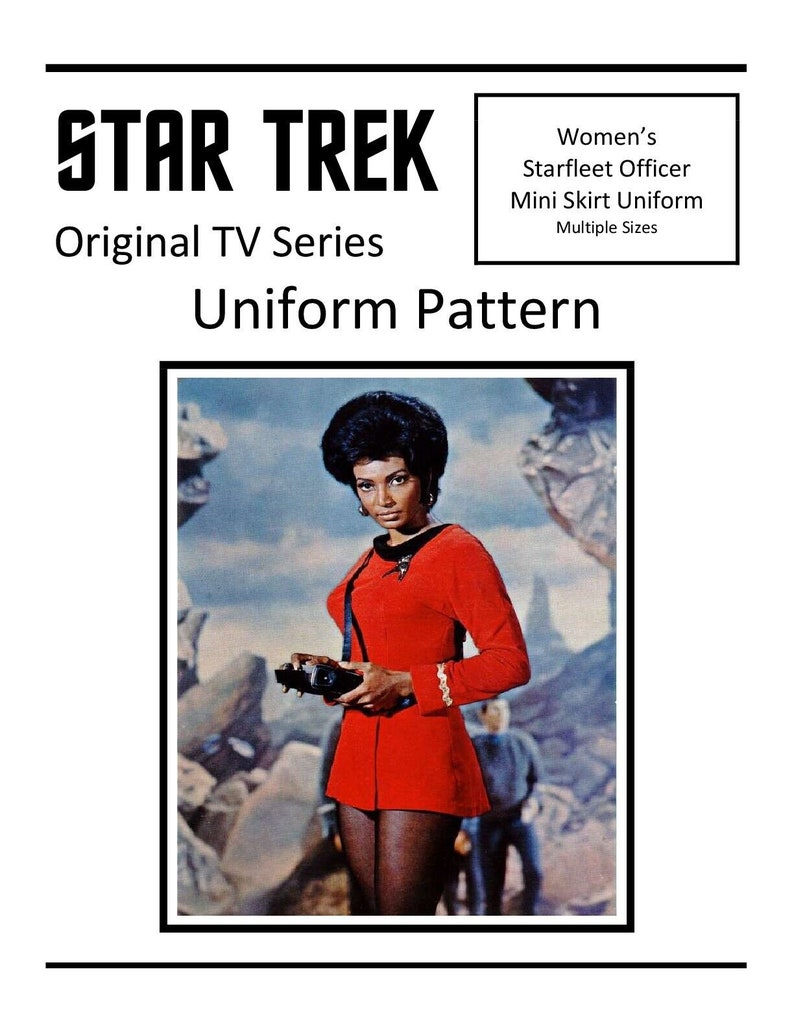 Star Trek Classic Women's Mini Skirt Uniform Pattern-multiple Sizes ...
