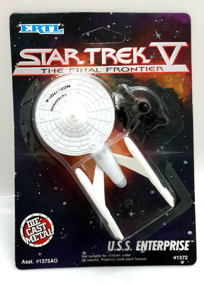 1989 Star Trek V ERTL Die-cast Ship Collection- Case Fresh Set of 2 - Etsy