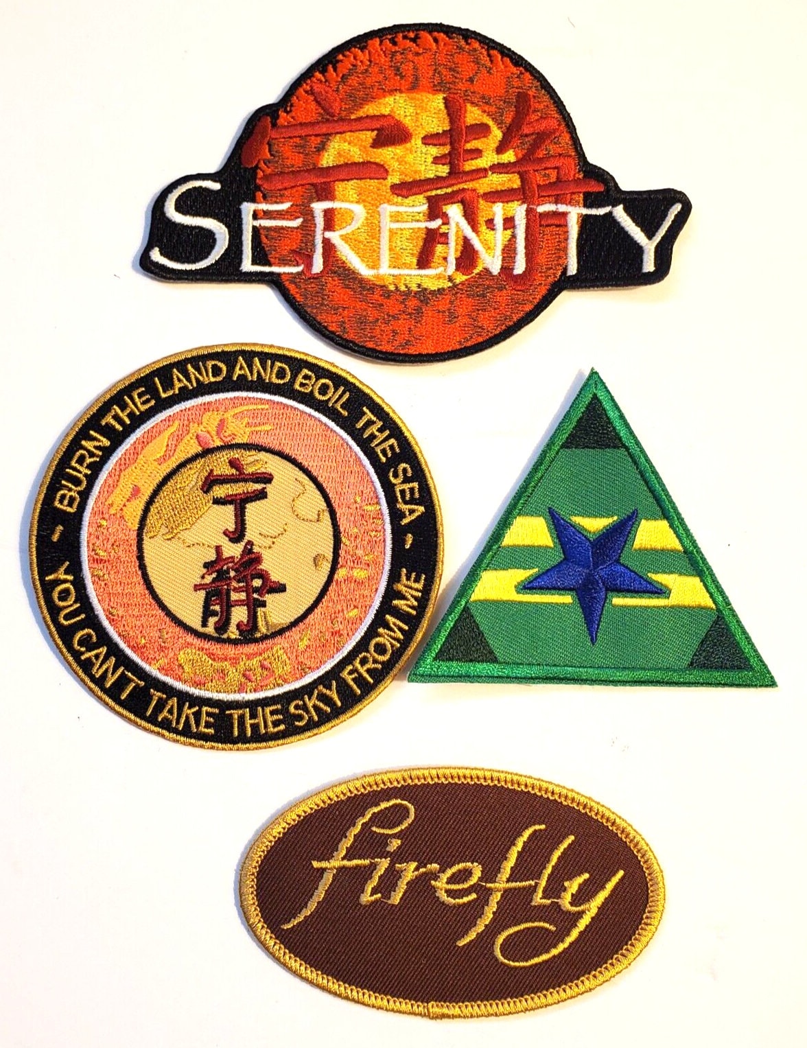 Serenity Firefly 25 DELUXE Patch Set of 4 - Etsy