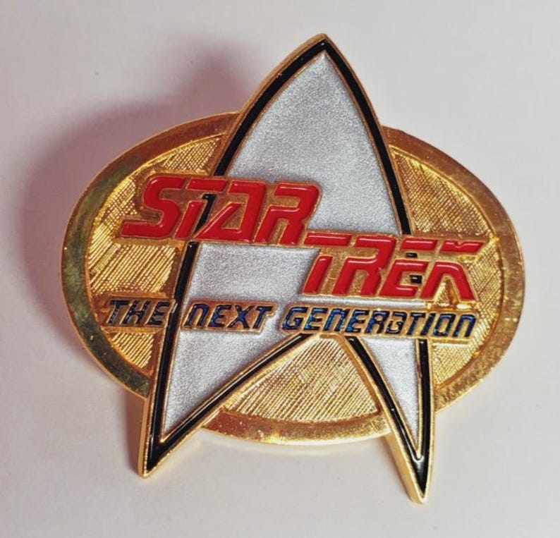 Original Star Trek Next Gen Logo Lincoln Enterprises Pin - Etsy