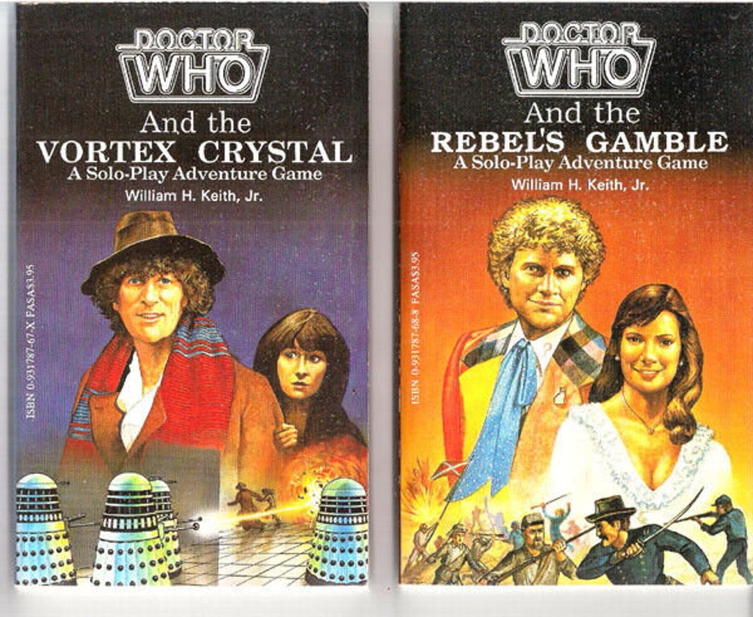 Vintage 1986 FASA Doctor Who RPG Role Playing Game Paperback Book Set ...