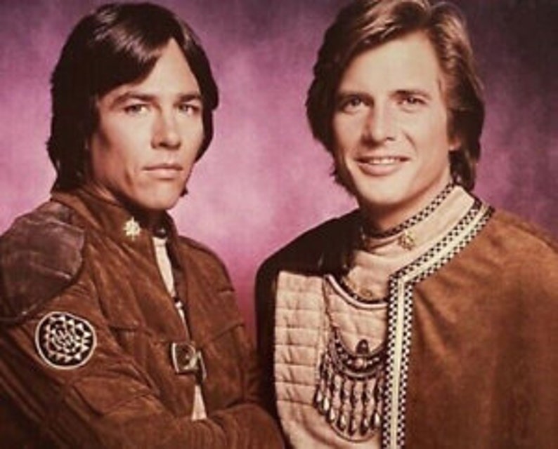 Vintage Battlestar Galactica Colonial Warrior Collar Pin Set of 2 ...