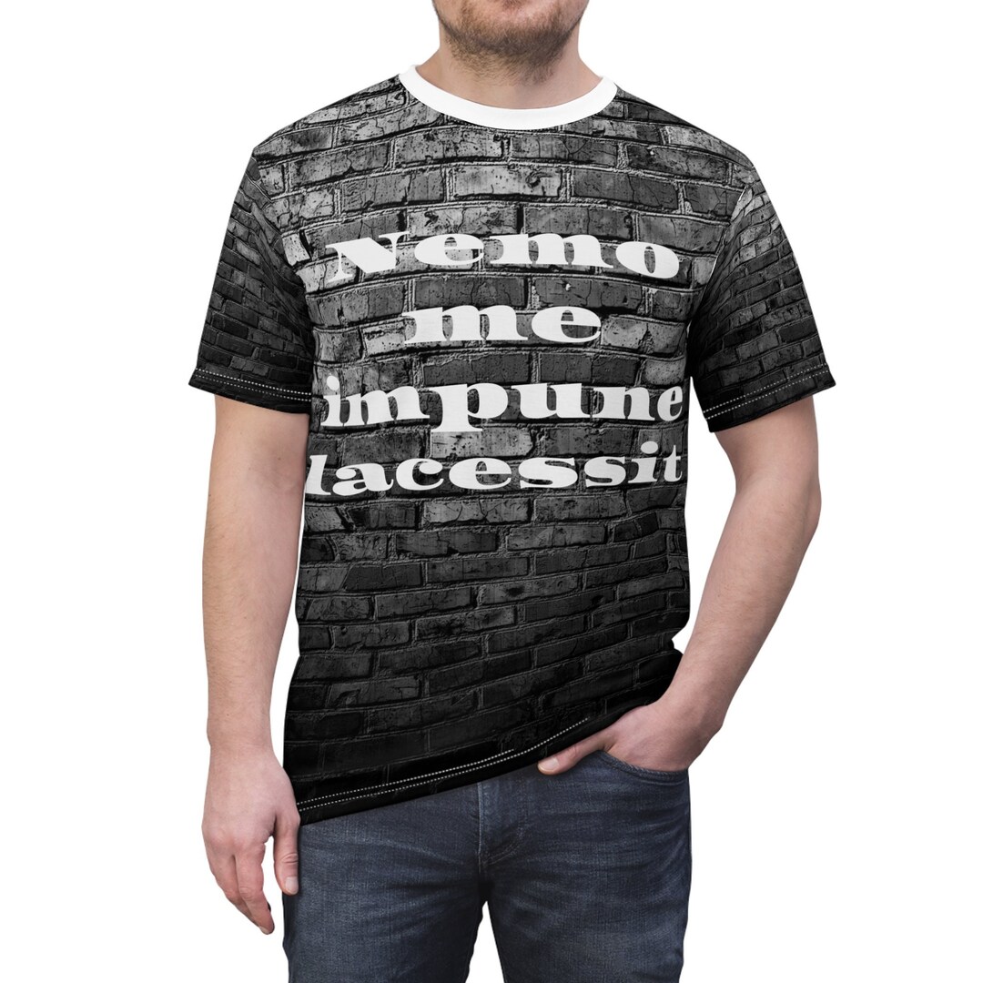 Edgar Allan Poe (cask of Amontillado) Nemo Me Impune Lacessit. Men's T ...