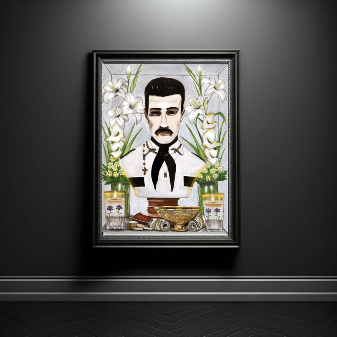 Jesus Malverde Poster Digital Download Art Decor Perfect - Etsy