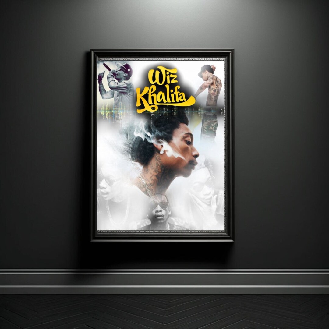 Wiz Khalifa Poster Digital Download - Etsy