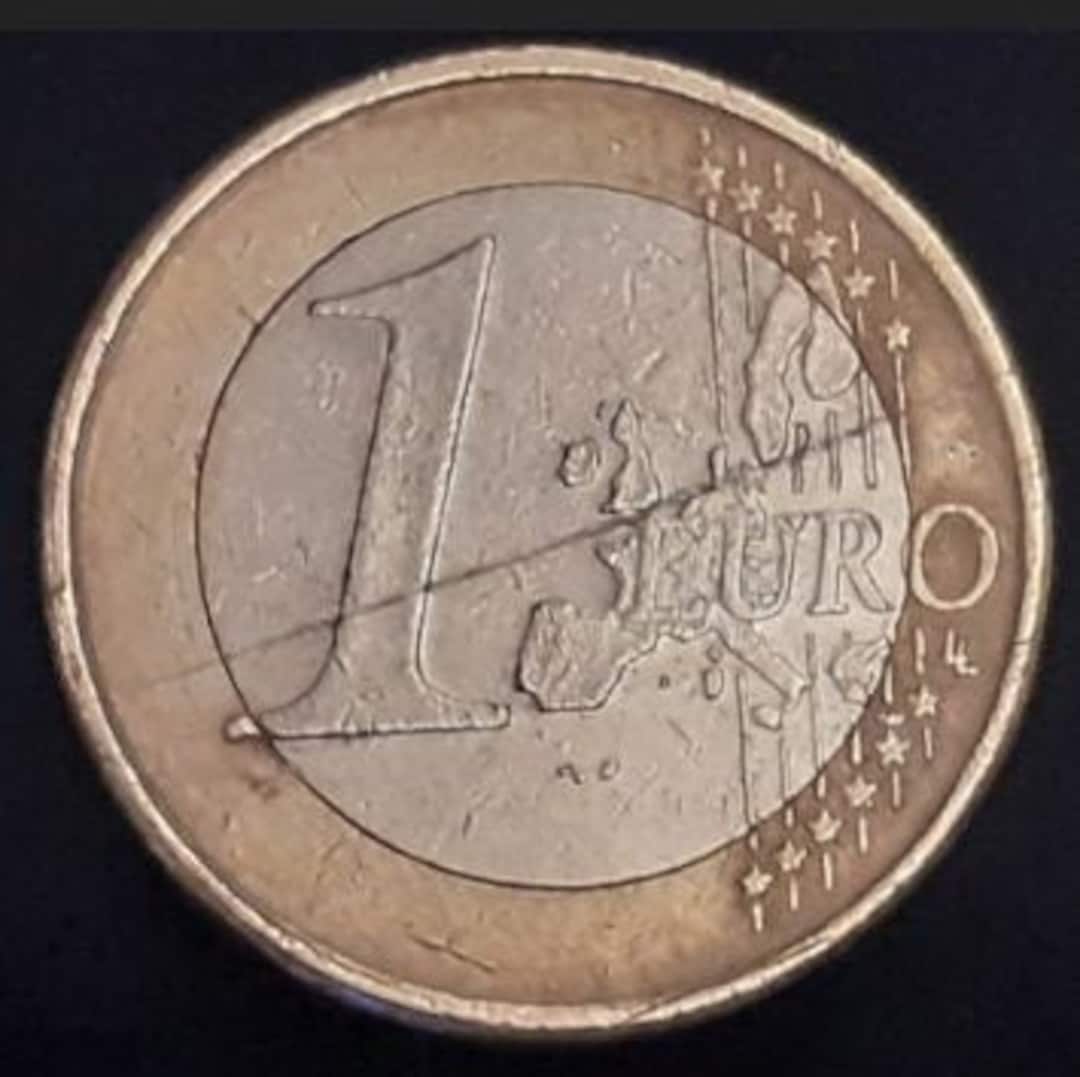 1 Cent Euro Error Coin - Etsy