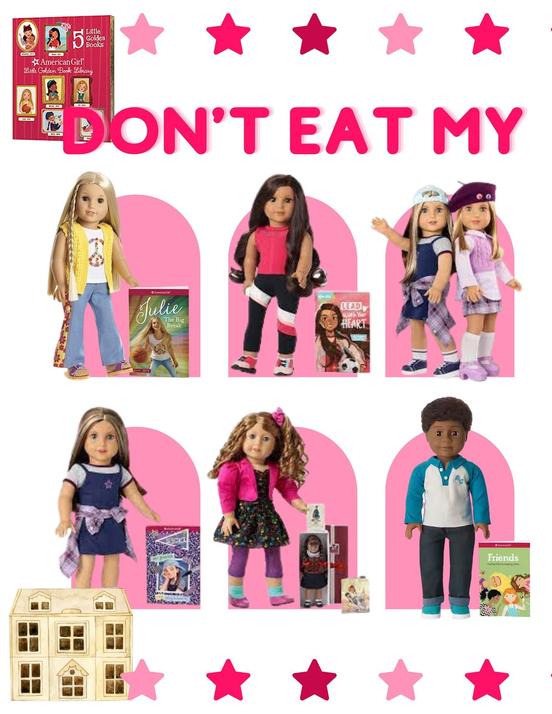 Don't Eat My American Girl Doll - Etsy