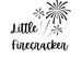 Little Firecracker PNG & SVG File for DIY Baby Gifts Baby's First ...