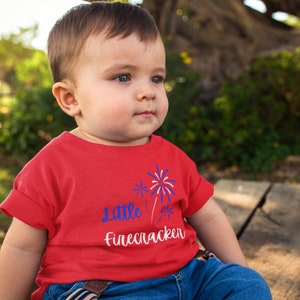 Little Firecracker PNG & SVG File for DIY Baby Gifts Baby's First ...