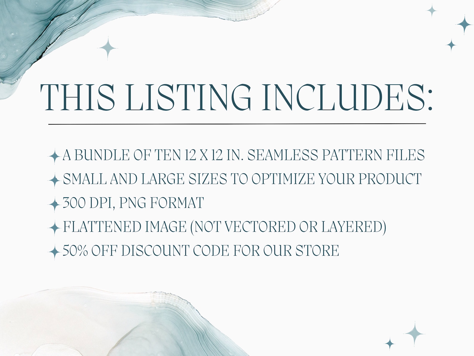 Shark Seamless Designs Bundle, Scary and Fun Digital Pattern Download ...