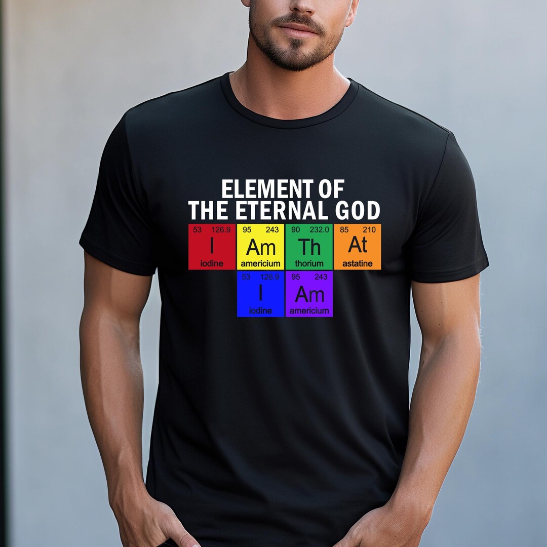 Element of the Eternal God SVG, Prime Element Shirt, Periodic Custom ...