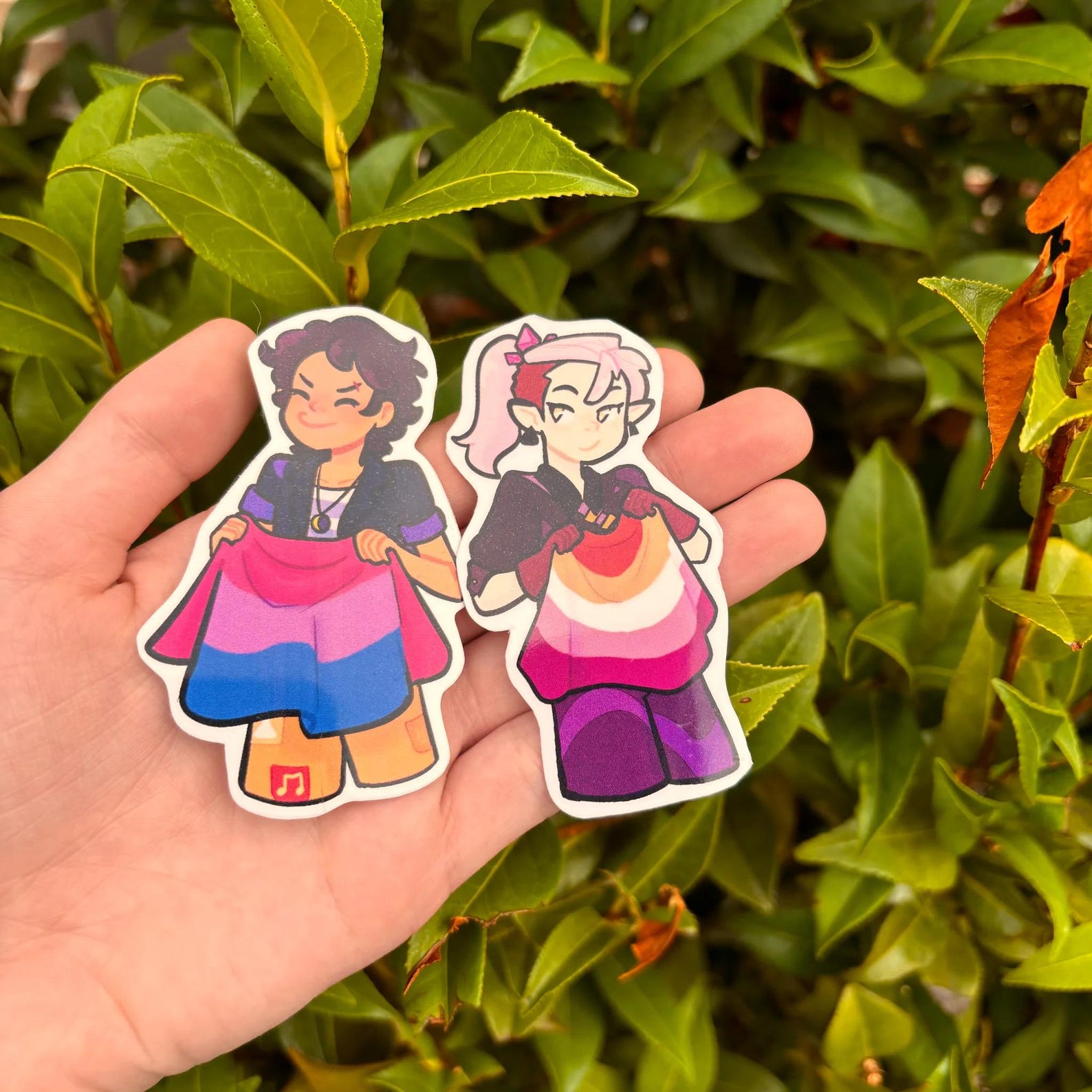 The Owl House Pride Flag Sticker Set - Etsy