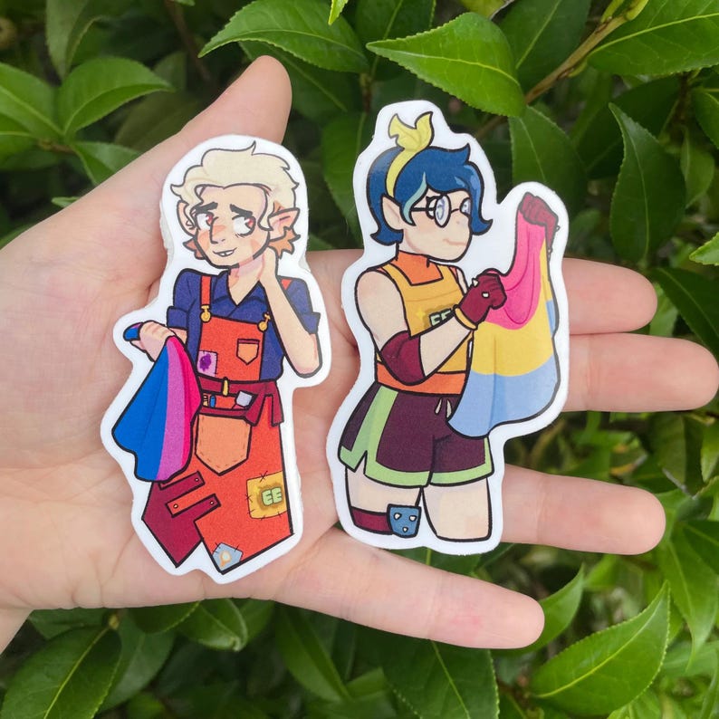 The Owl House Pride Flag Sticker Set - Etsy