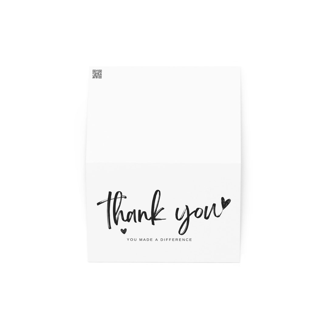 Classic Thank You Cards - Etsy
