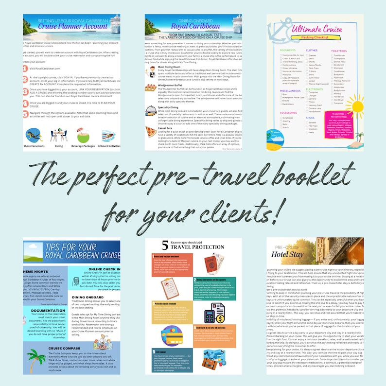 The Ultimate Royal Caribbean Pre-cruise Client Sequence - Etsy