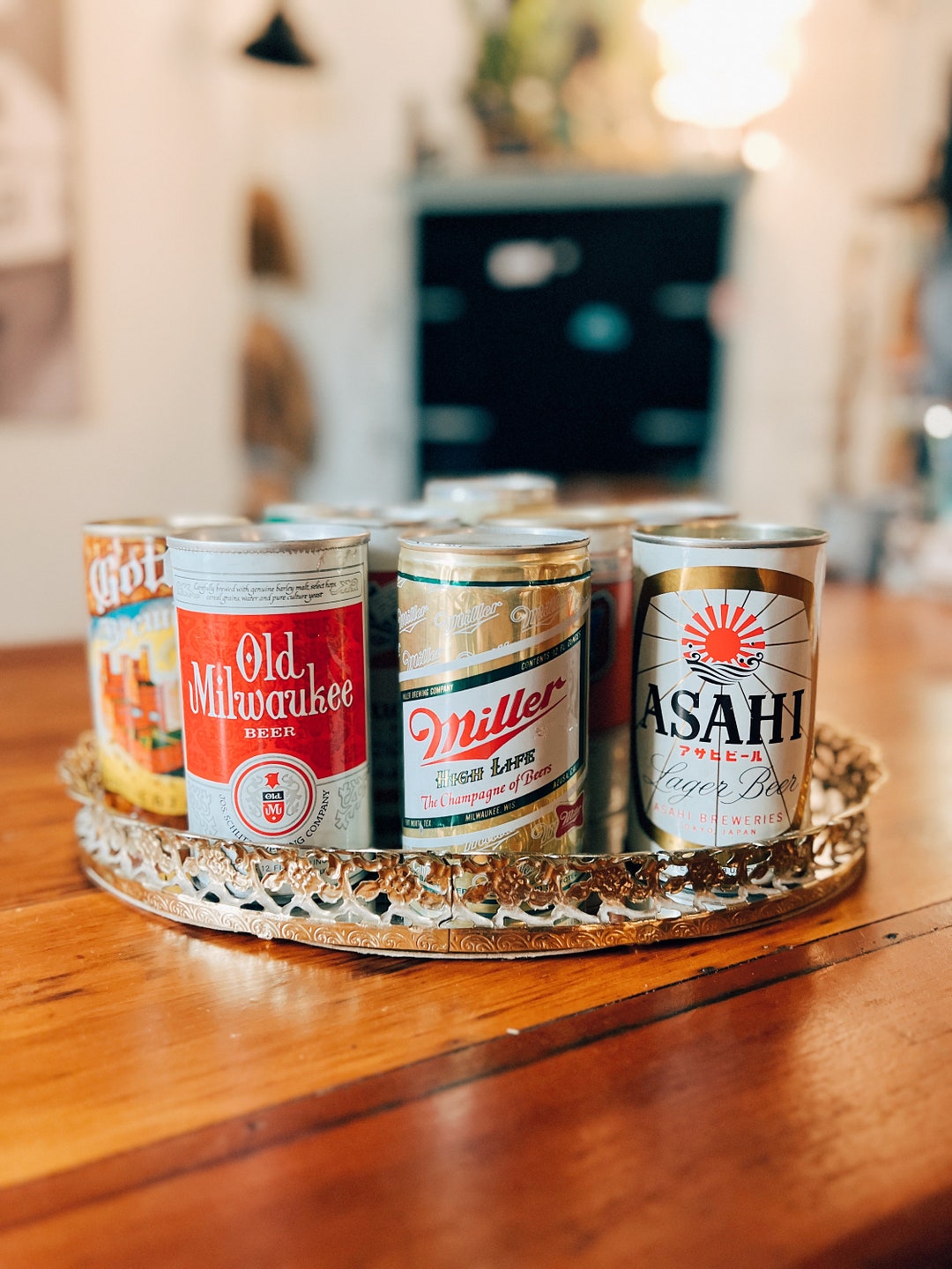 Soy Candles in Vintage Beer Cans Burn, Burn, Burn - Etsy