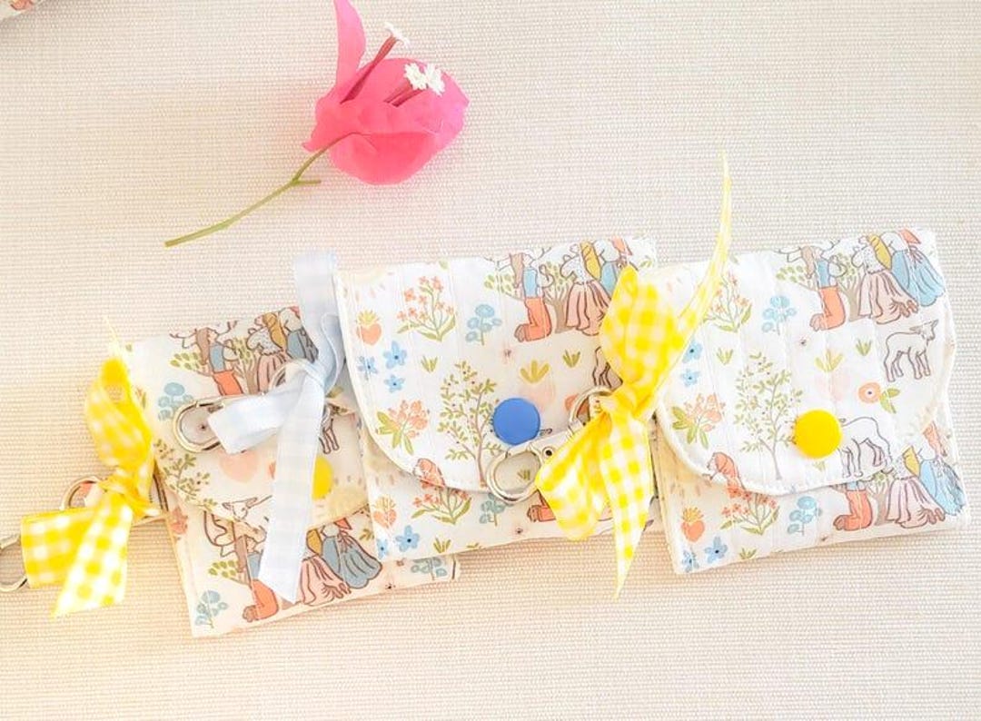 Mini Floral Our Lady of Fatima Quilted Rosary Cases, Floral Quilted ...