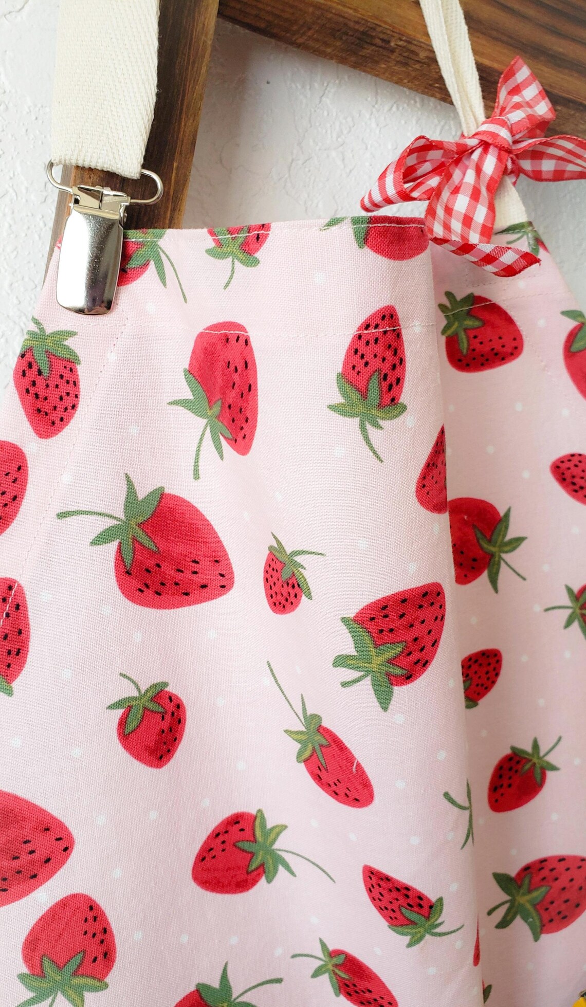 Catholic Toddler's Apron, Apron for Girls, Play Kitchen Montessori ...