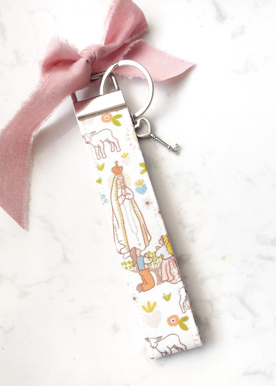 Catholic Key Fob Our Lady of Fatima Gift for Her Confirmation Gift ...