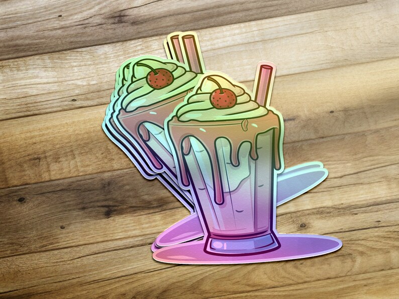 Cartoon Sweet Milkshake SVG PNG EPS, Commercial Use Clipart Vector ...