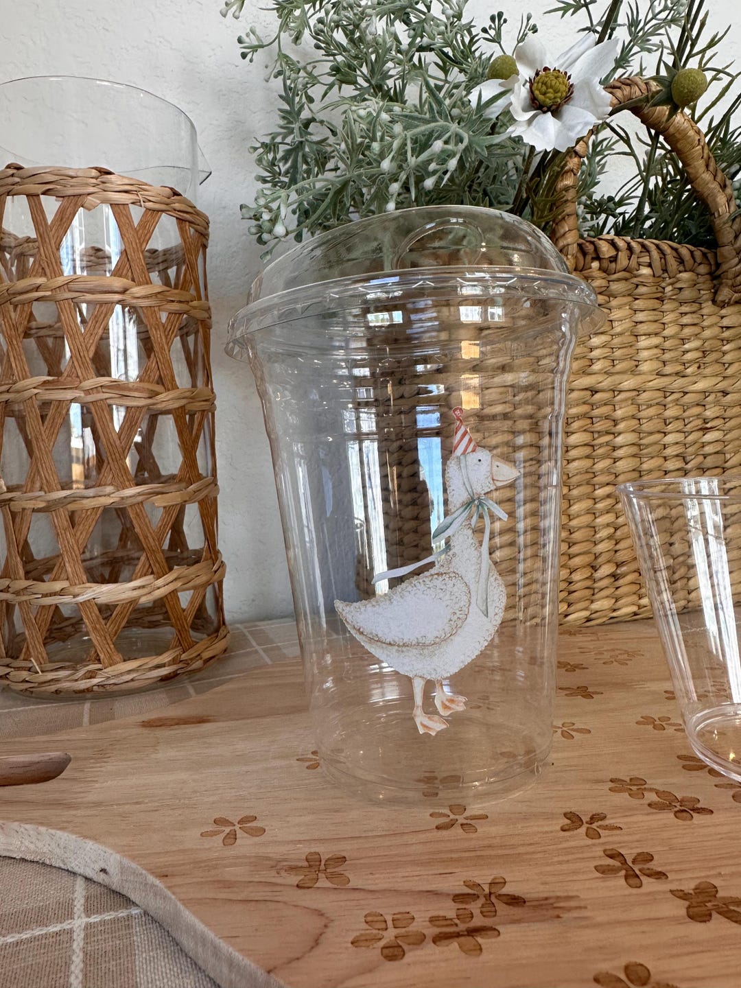 PACKS OF 10 One Silly Goose Party Cups for 1st Birthday Party, Baby ...