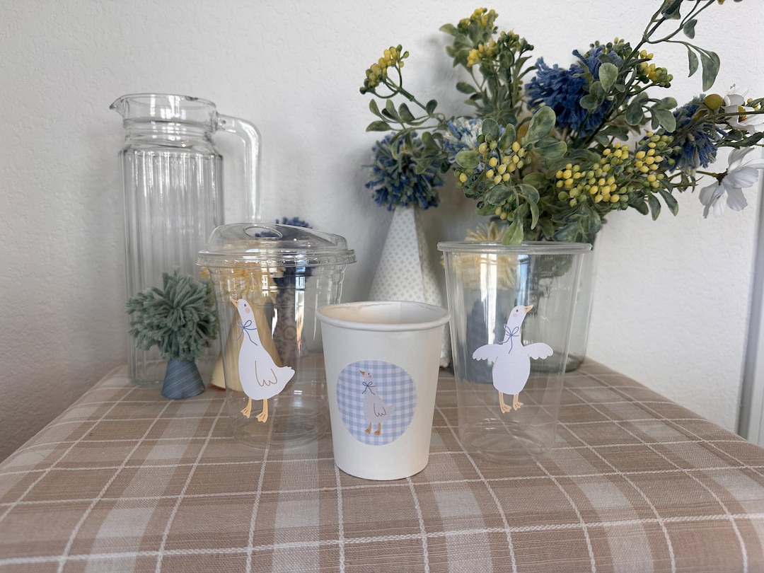 Silly Goose Party Cups for Birthdays, Baby Showers and Parties. One ...