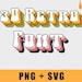 3D Retro Font PNG & SVG, 3D Letters Retro Font SVG, Retro Drop Shadow ...