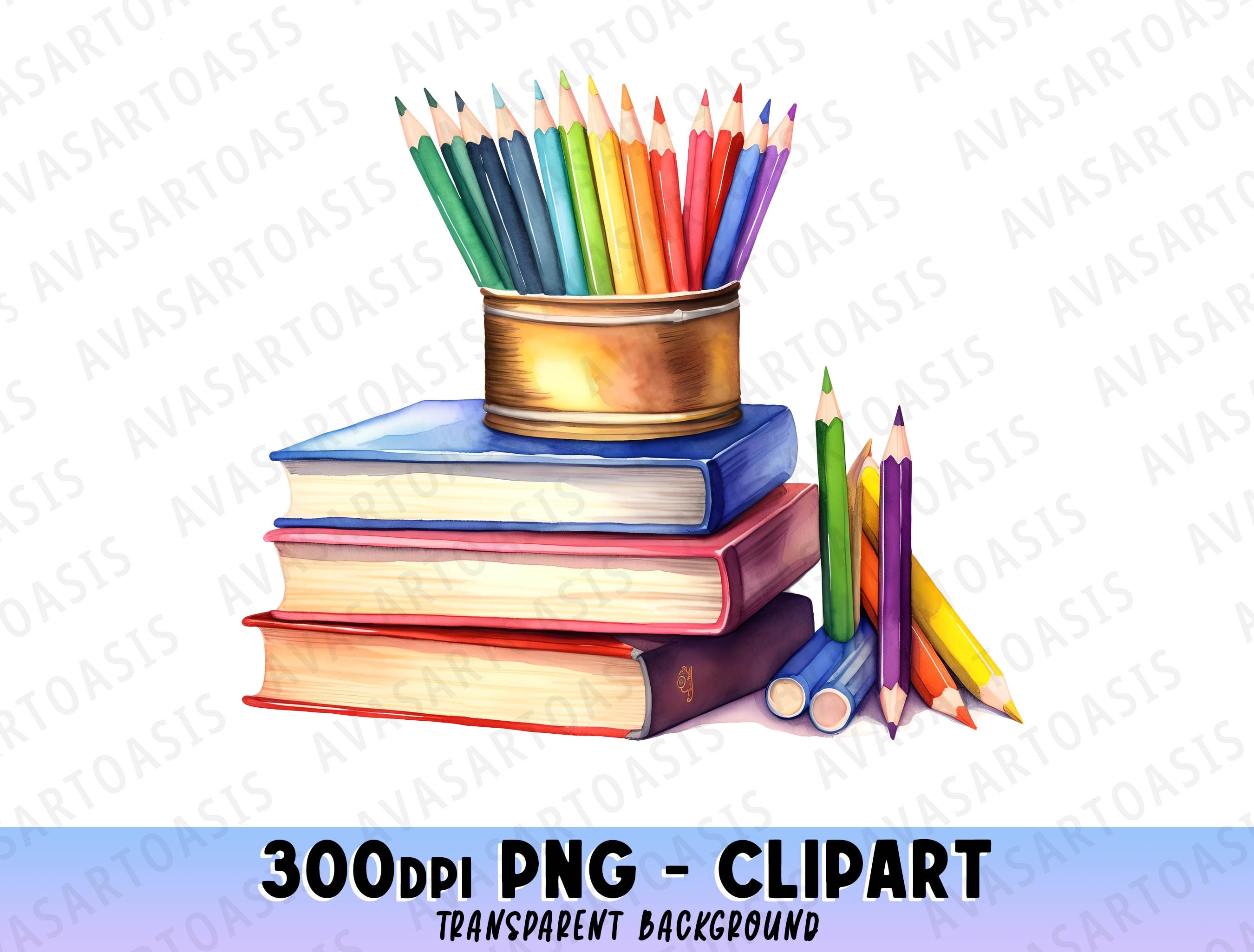 Pencil And Book Clipart