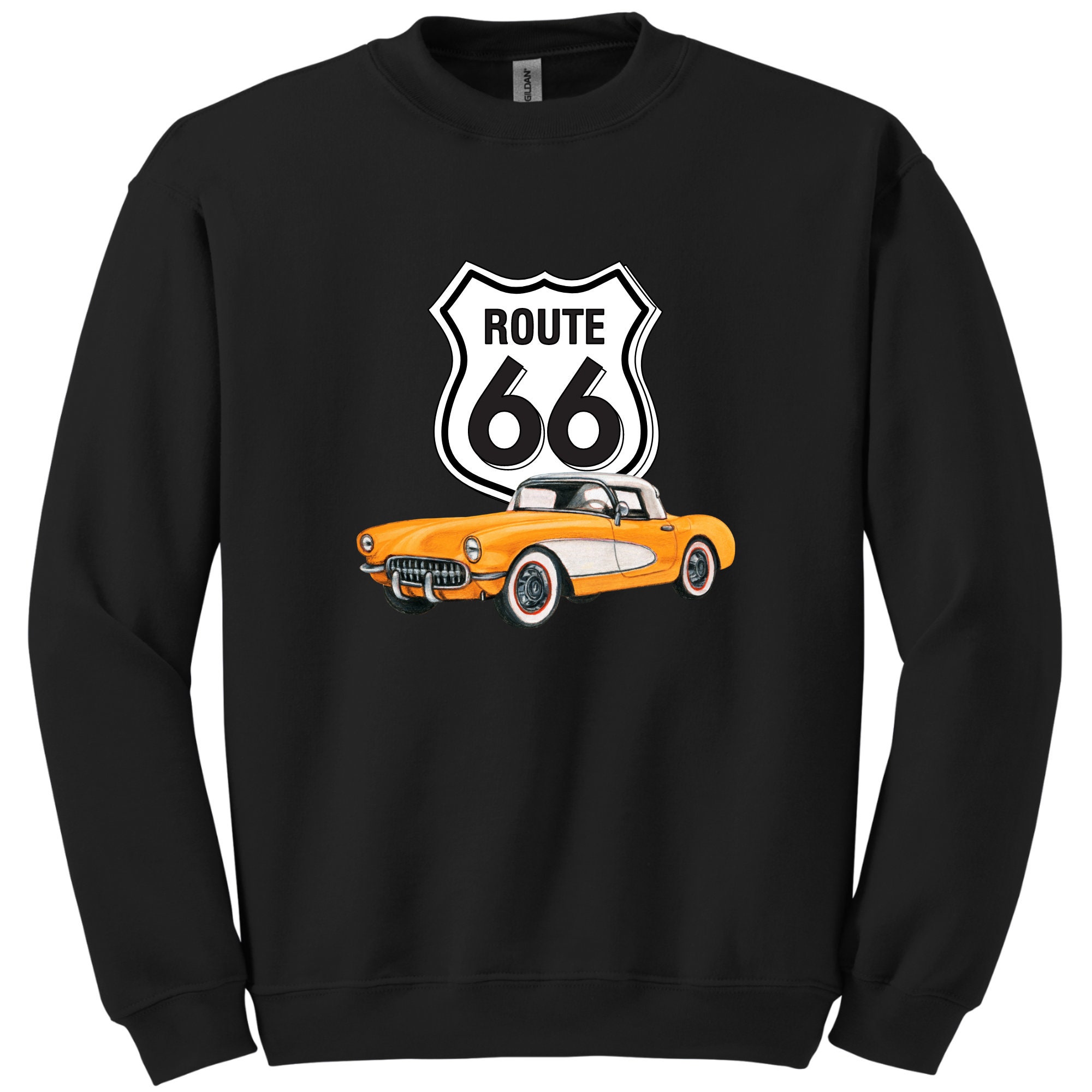 Vintage Historic Route 66 Shirt, Main Street of America - Etsy