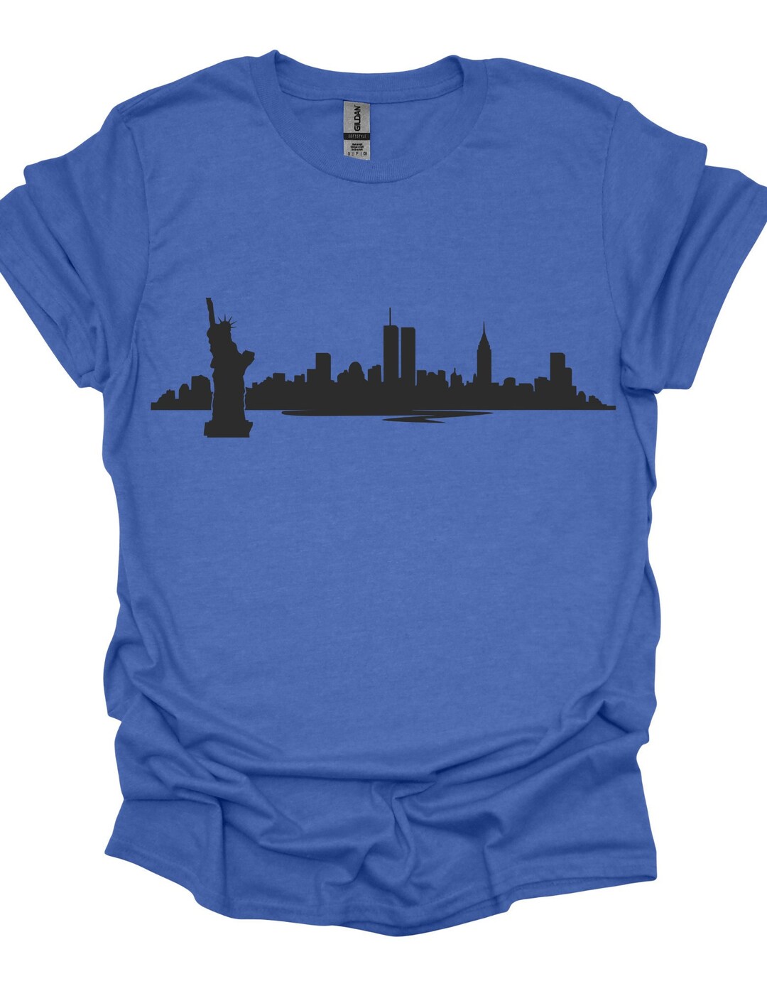 New York T-shirt, New York City Shirt, New York Skyline Canvas, NYC ...