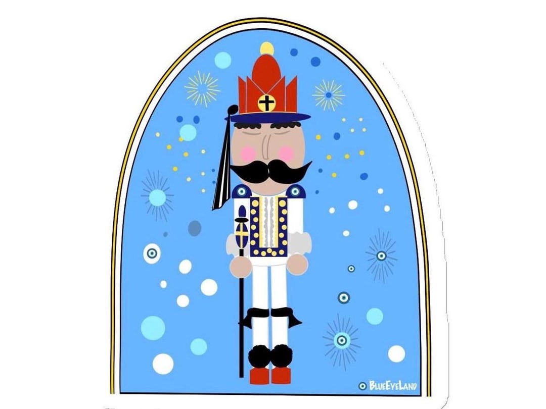 Evzone Greek Nutcracker Magnet - Etsy