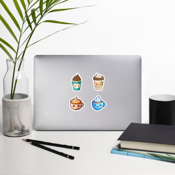 Cute Coffee Stickers - Etsy