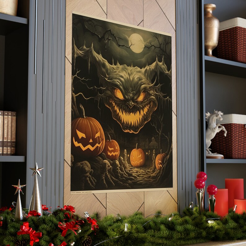 Vintage Halloween Posters - Etsy