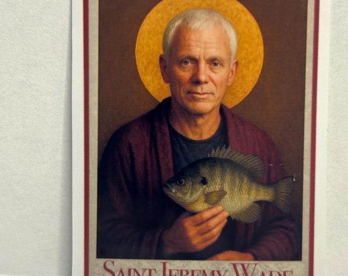 Autographed Jeremy Wade River Monsters 8x10 Inch Framed Photo With ...