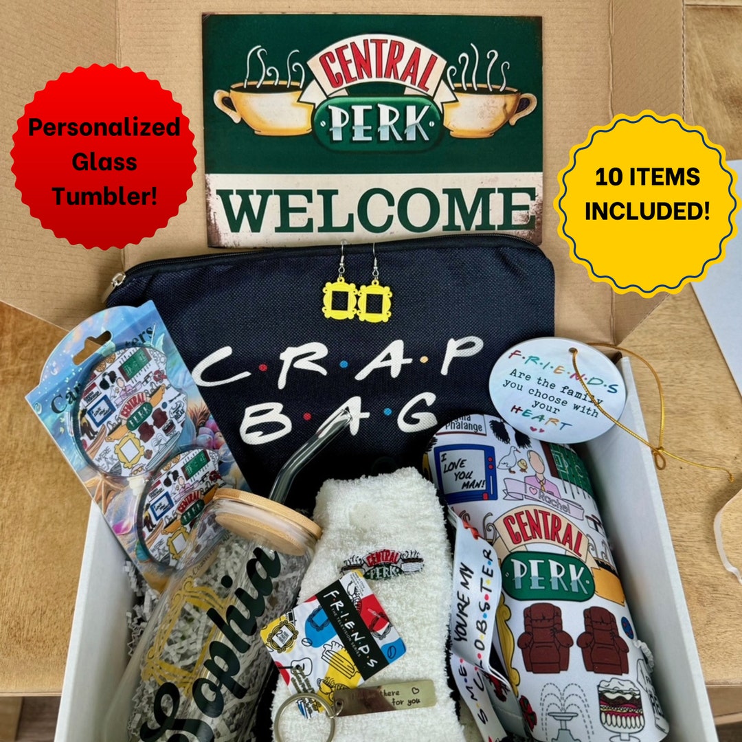 Personalized Friends Themed Gift Package Box, Friends Show Gift, Custom ...