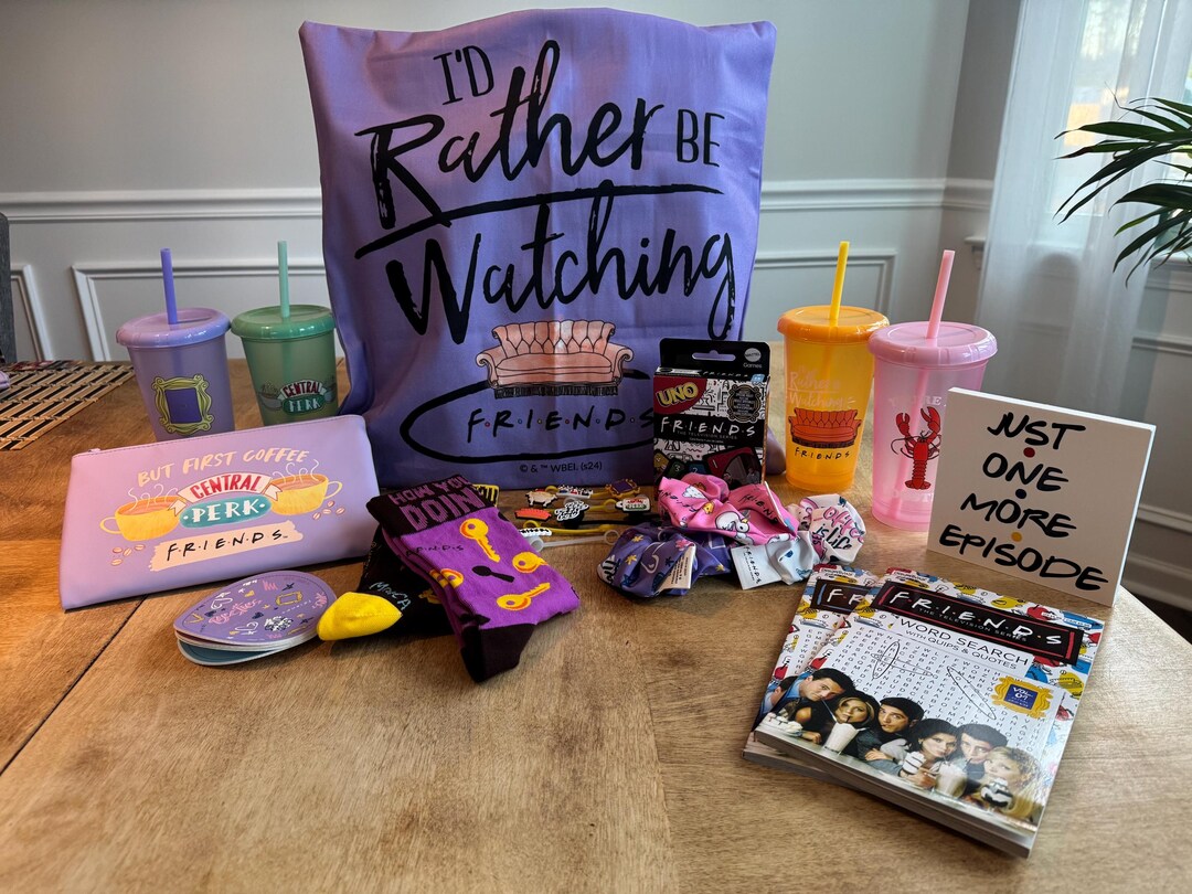 Personalized Friends Themed Binge Watching Gift Box, Friends Show Gift ...