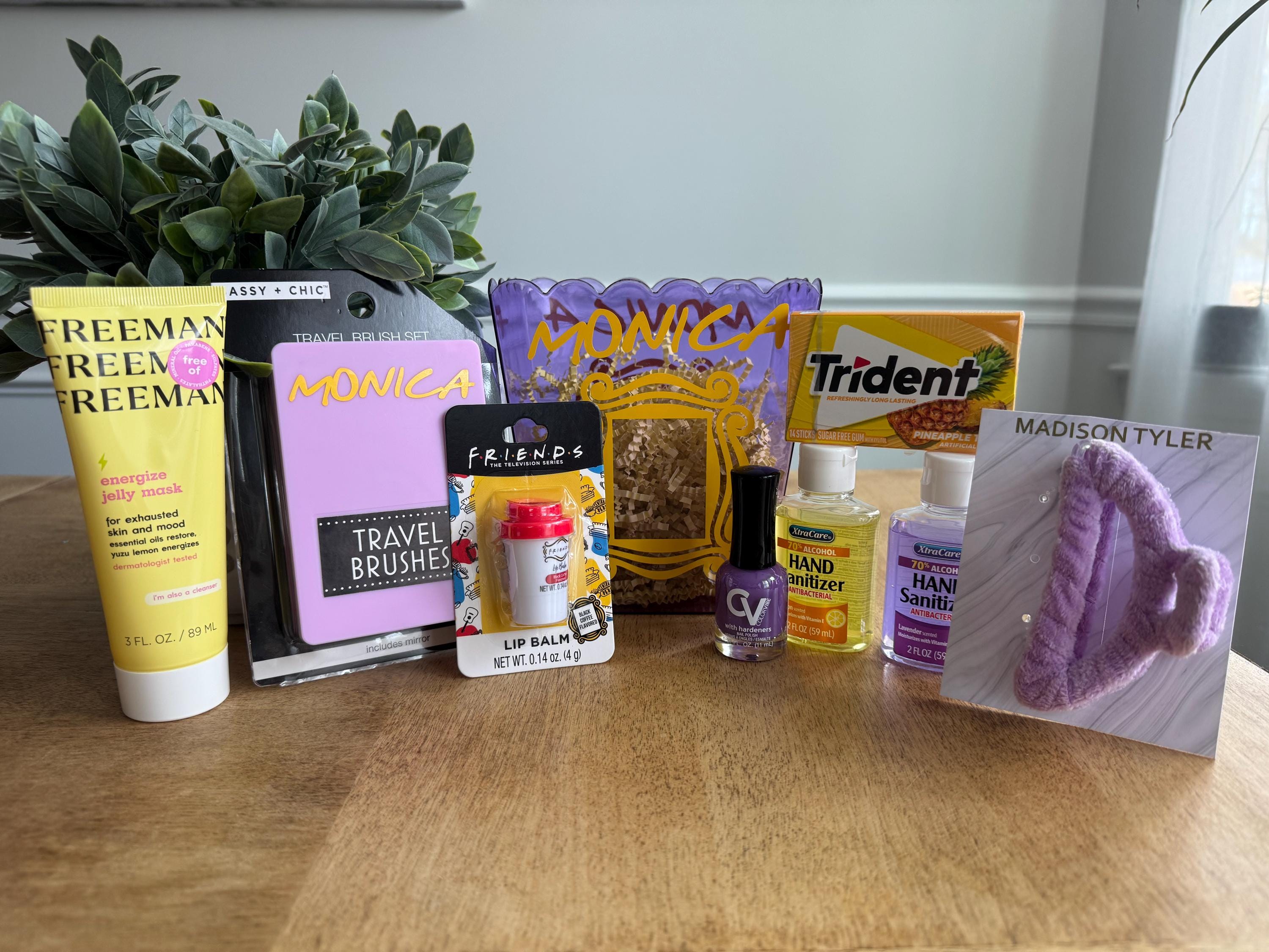 Personalized Friends Themed Gift Scalloped Top Bin, Friends Show Gift ...