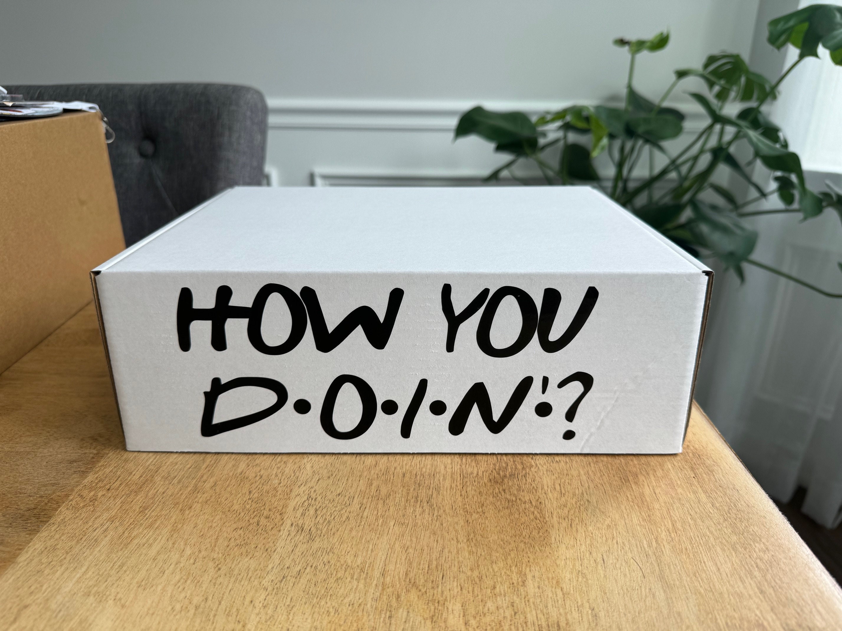 Personalized Friends Themed Gift Package Box, Friends Show Gift, Custom ...