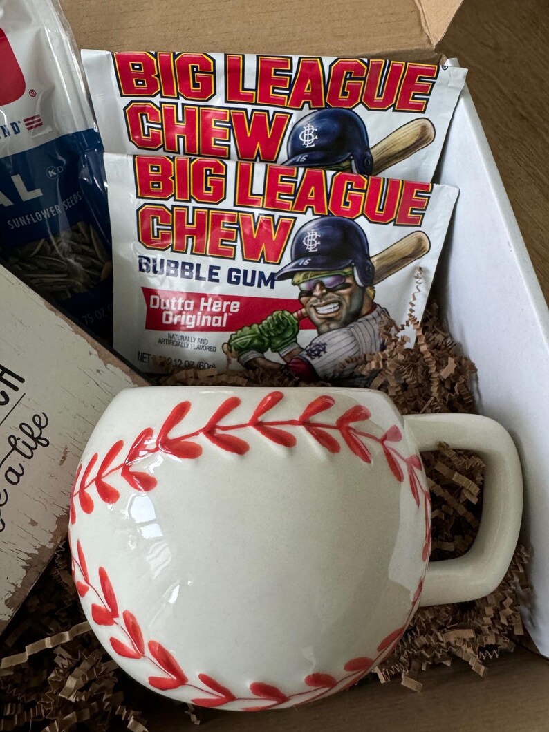 Personalized Baseball Coach Gift Package Box, Baseball Coach Gift ...