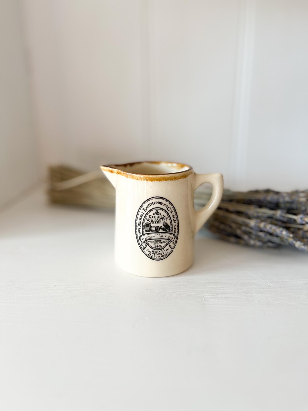 Small Stewart Potteries Milk Jug - Etsy