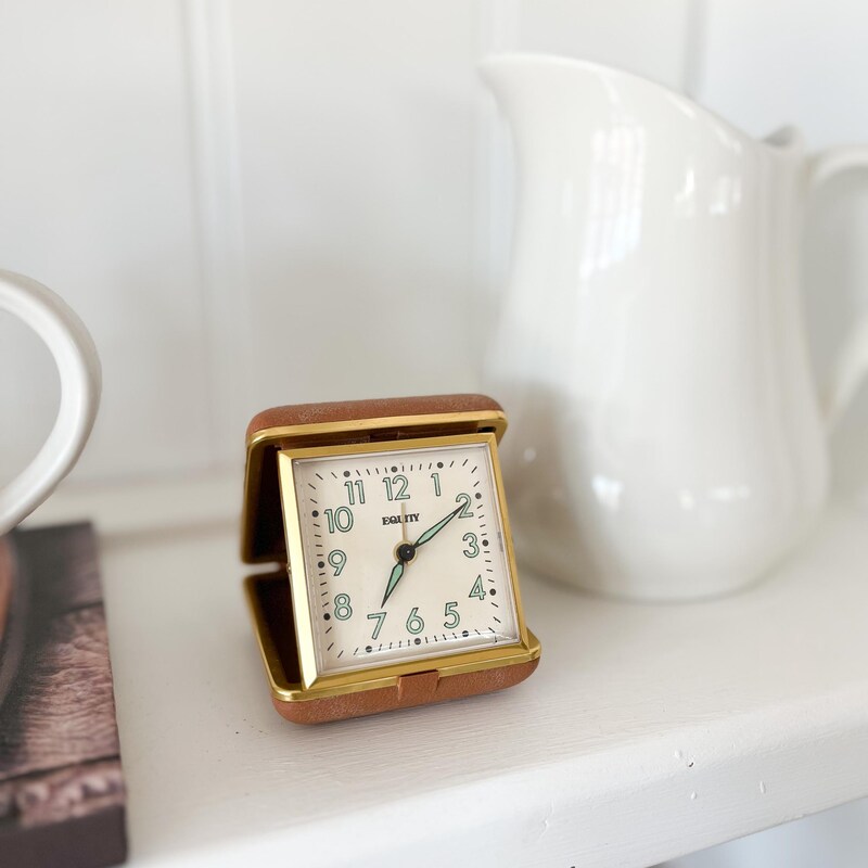 Vintage Travel Clock - Etsy