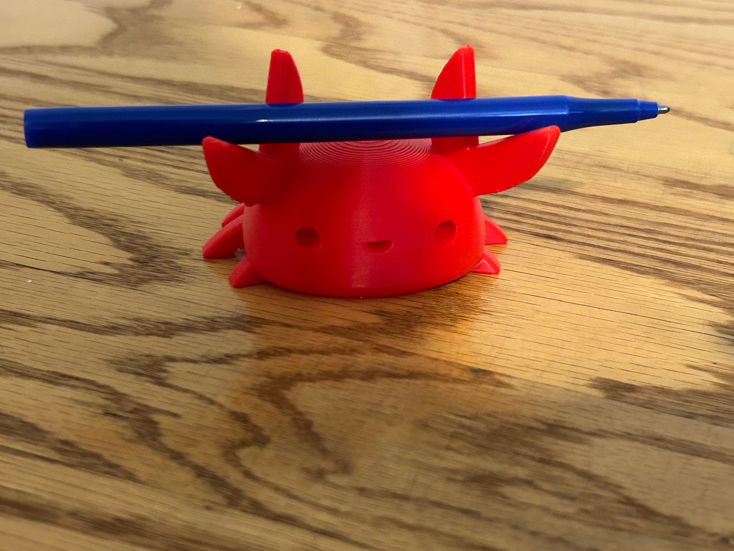 Crab Pen Holder Crab 3D Printed Display Piece Beach Lover Gift for Crab ...