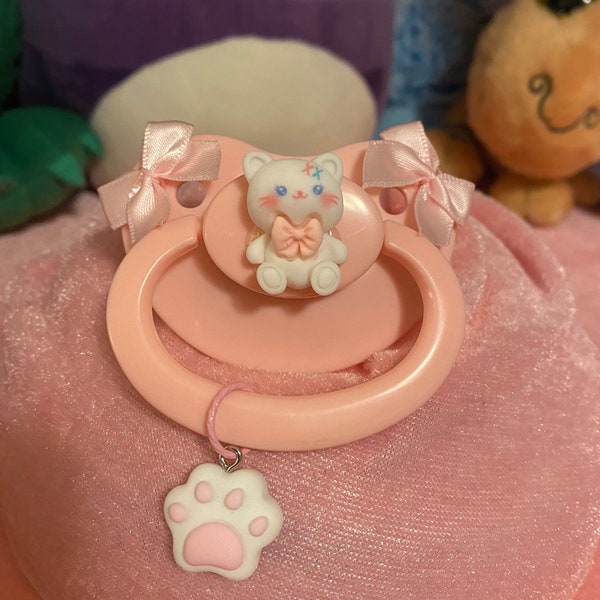 Pink Pacifier - Etsy