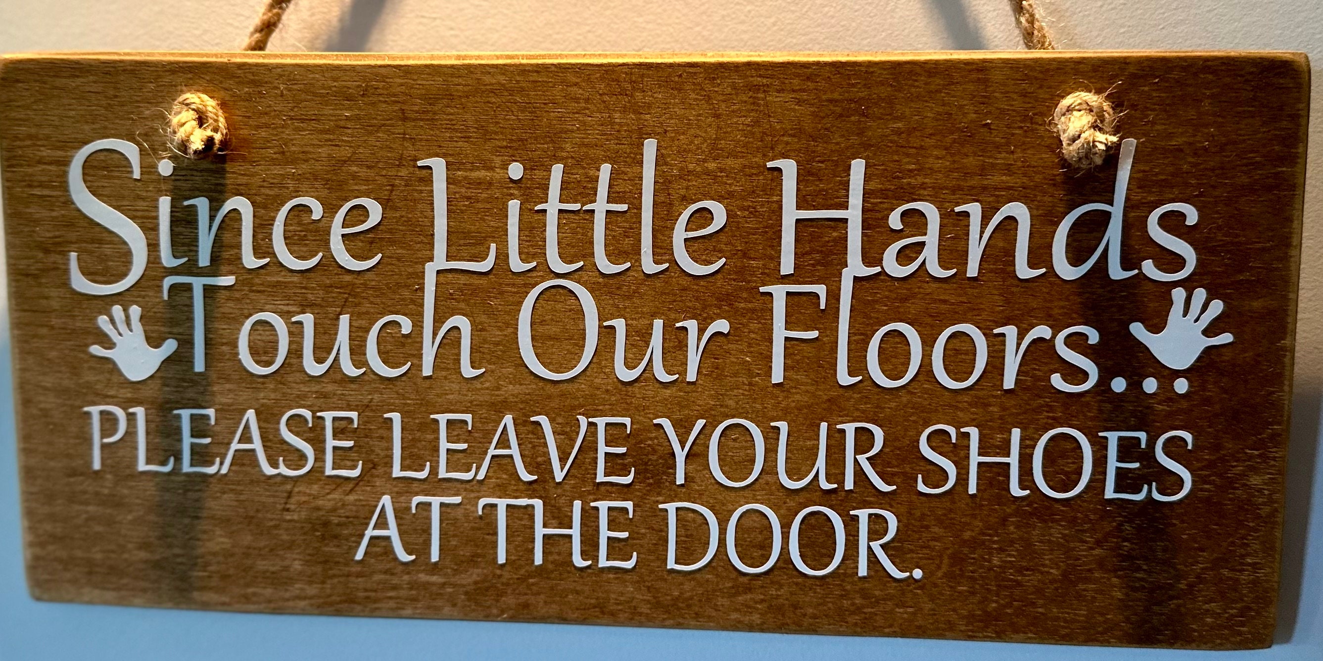 Leave Shoes at the Door Sign - Etsy