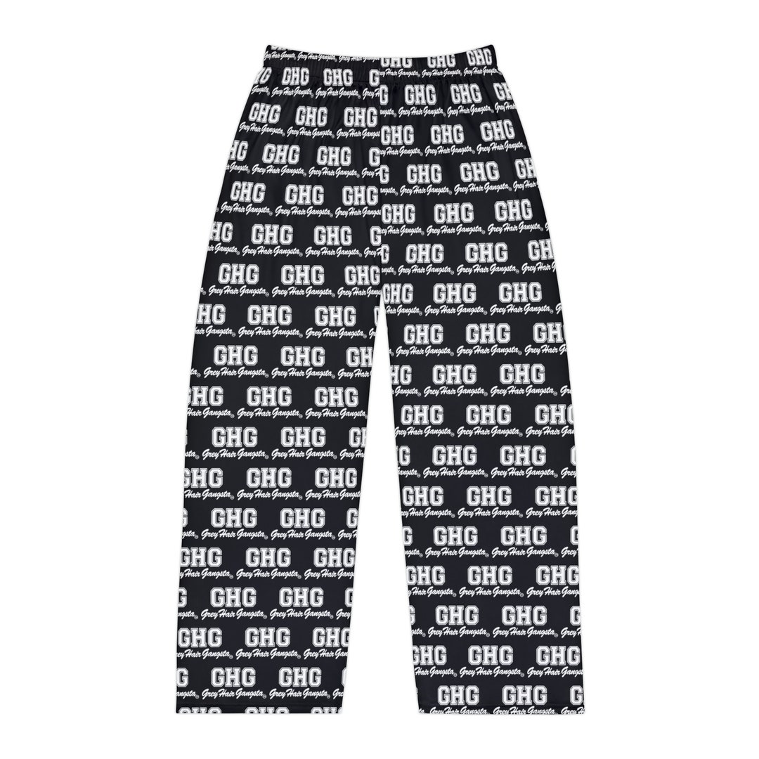 GHG Grey Hair Gangsta Pajama Pants - Etsy
