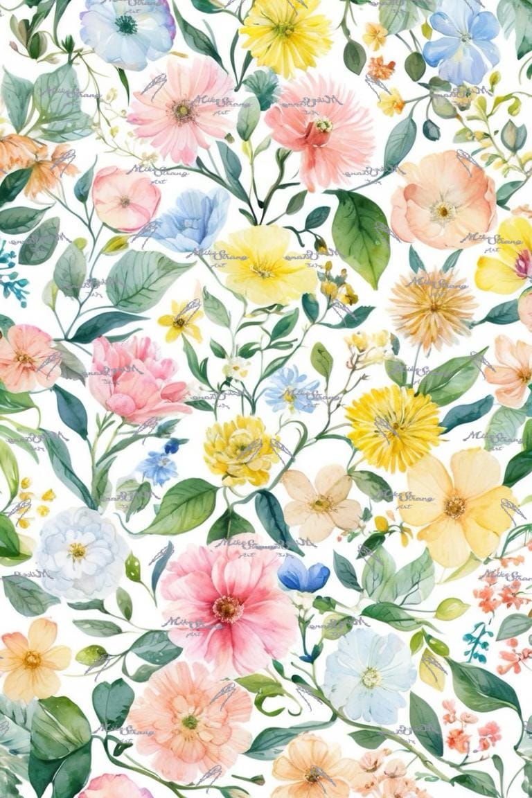 15 Breathtakingly Intricately Detailed Watercolor Flowers - Etsy