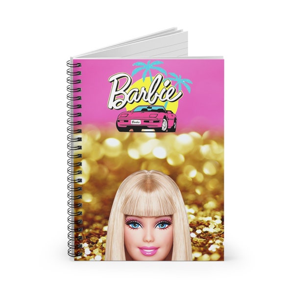 Barbie Spiral Diary - Etsy