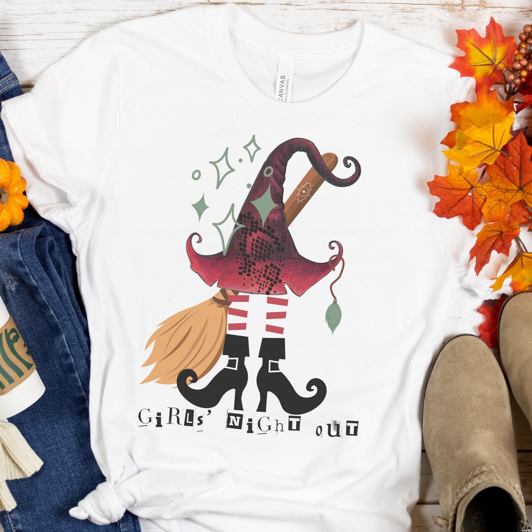 Customizable Girls Night Shirt, Witchful Witch, Girlsnight, Trip ...