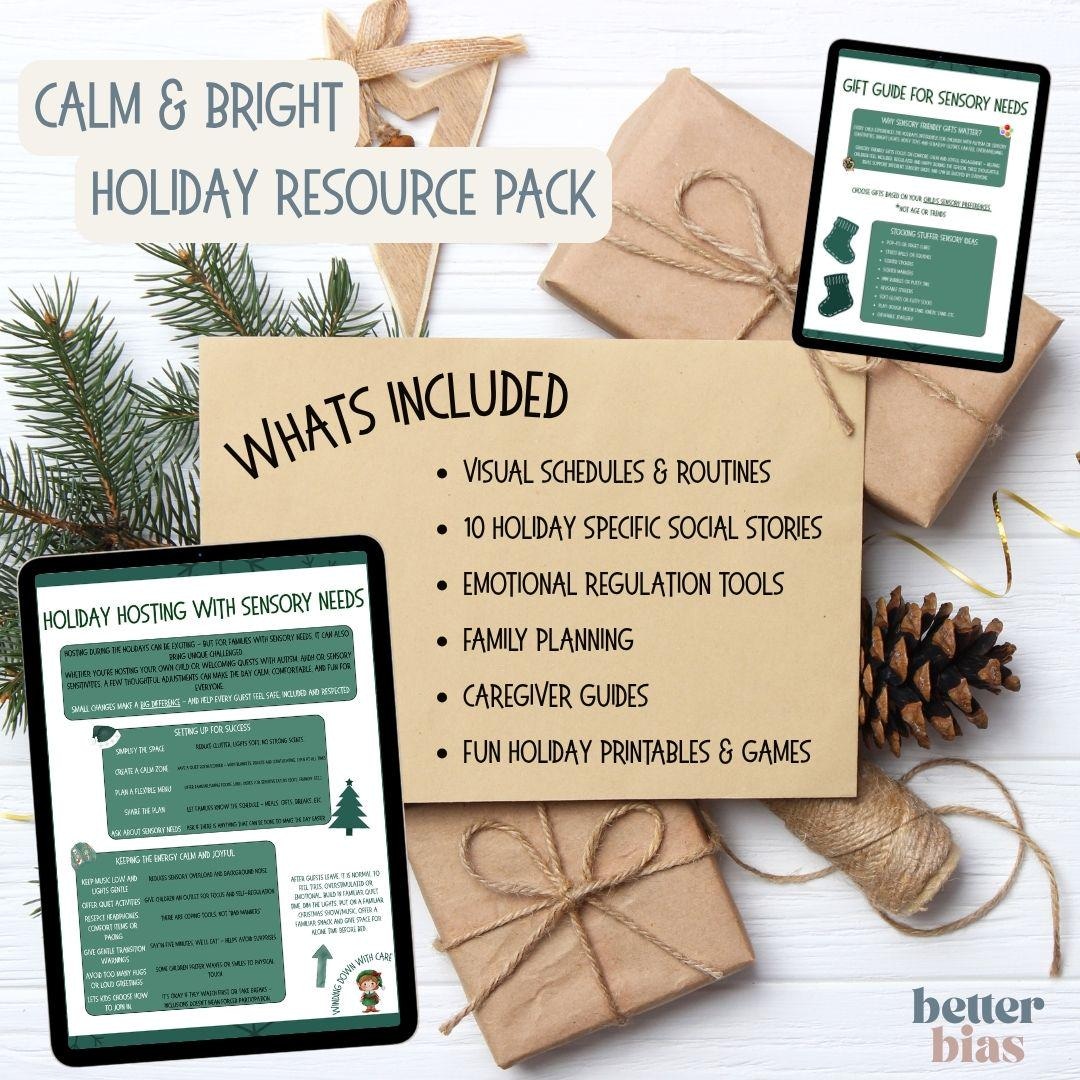 Autism Friendly Holiday Resource Pack | Sensory Needs (PDF) - Etsy